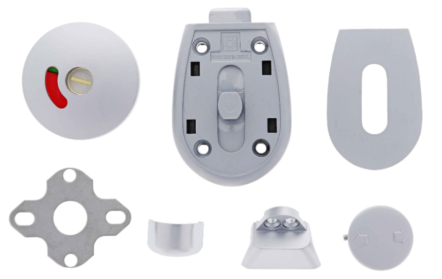 Carbine Australia Lenlok XCEL Easy glide sliding toilet door indicator ...