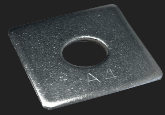 Ecko Square Washer 316Stainless Steel M12,M16,M20-50x50x3 Pack of 25 ...