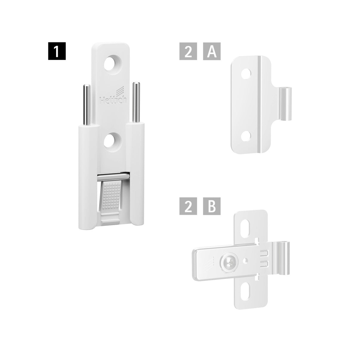 Hettich Germany WingLine L Bifold, Hinges - Centre Hinge, 2 part and H ...