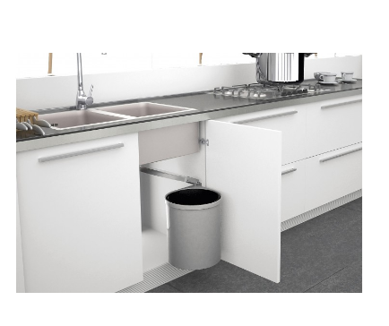 Sige Italian European Cabinet Width 400mm ,10Litre Concealed Waste Bin ...