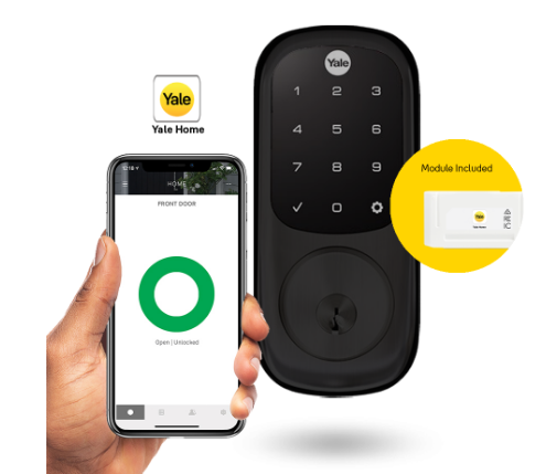 YALE ASSURE KEYED SMART-READY LOCK WITH APEX 143 x 450 ENTRANCE SET MA ...