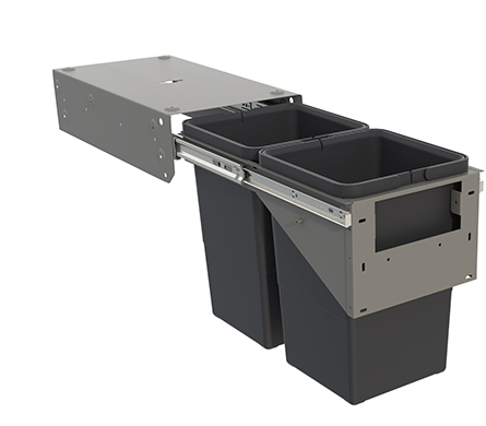 Tanova NZ Simplex Push Open Kitchen Bin - 300mm Cabinet Drawer Front ...