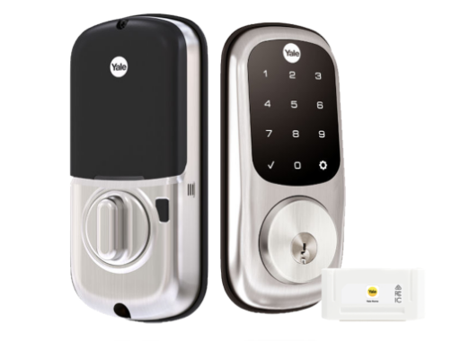 YALE ASSURE KEYED SMART-READY LOCK WITH APEX 141 X 450 ENTRANCE SET SA ...