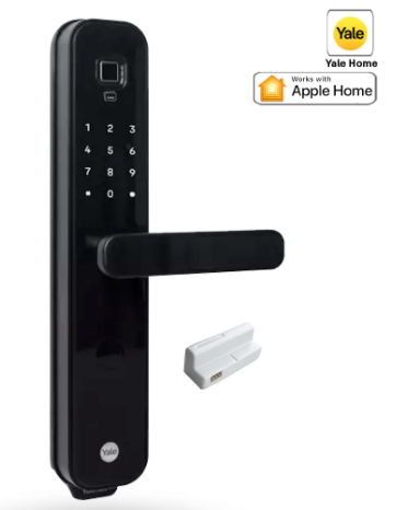 YALE YDM7220 DIGITAL MORTICE LOCK SMART-READY - 60MM MATT BLACK ...