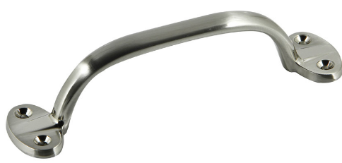 Jaeco Grip Pull Handle 165mm In 5 Colours : Brass Plate ,Chrome ,Flore ...