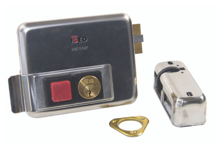Sylvan Iseo Electric Gate Lock Right & Left Stainless Steel – Hardware ...