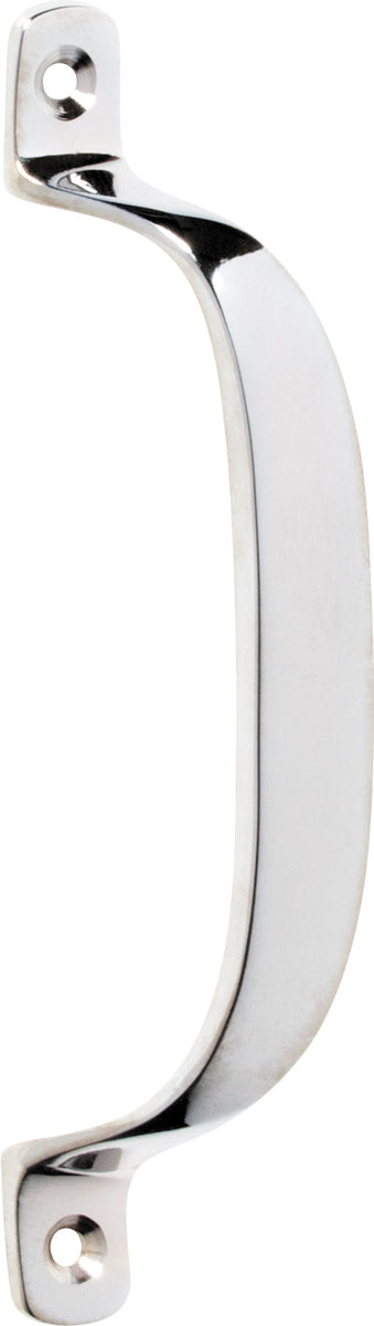 Pull Handle Offset Chrome Plated H130xP23mm – Hardware & Panel Supplies