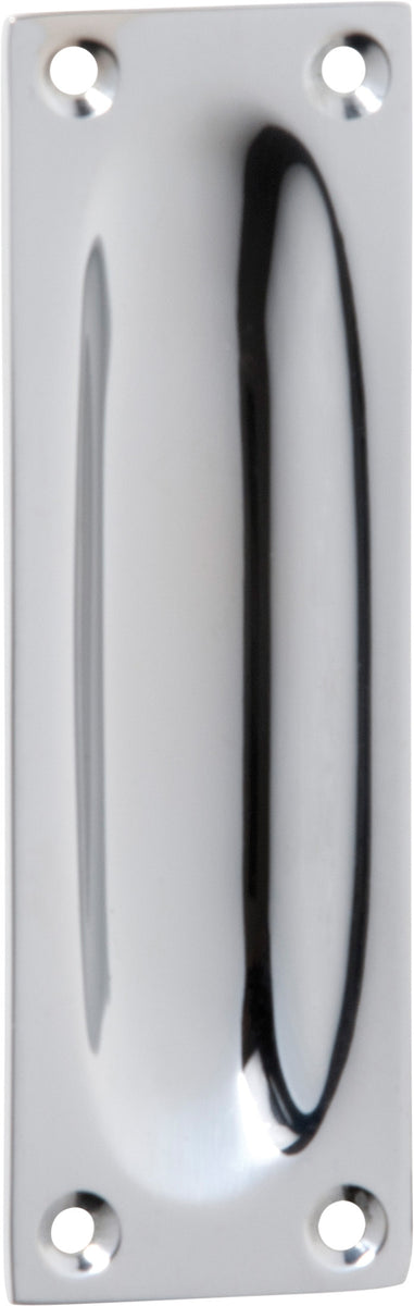 Sliding Door Pull Classic Small Satin Chrome H88xW28mm – Hardware ...