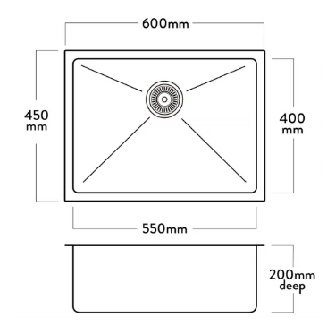 MERCER DV107 DERBY SINGLE BOWL – Hardware & Panel Supplies