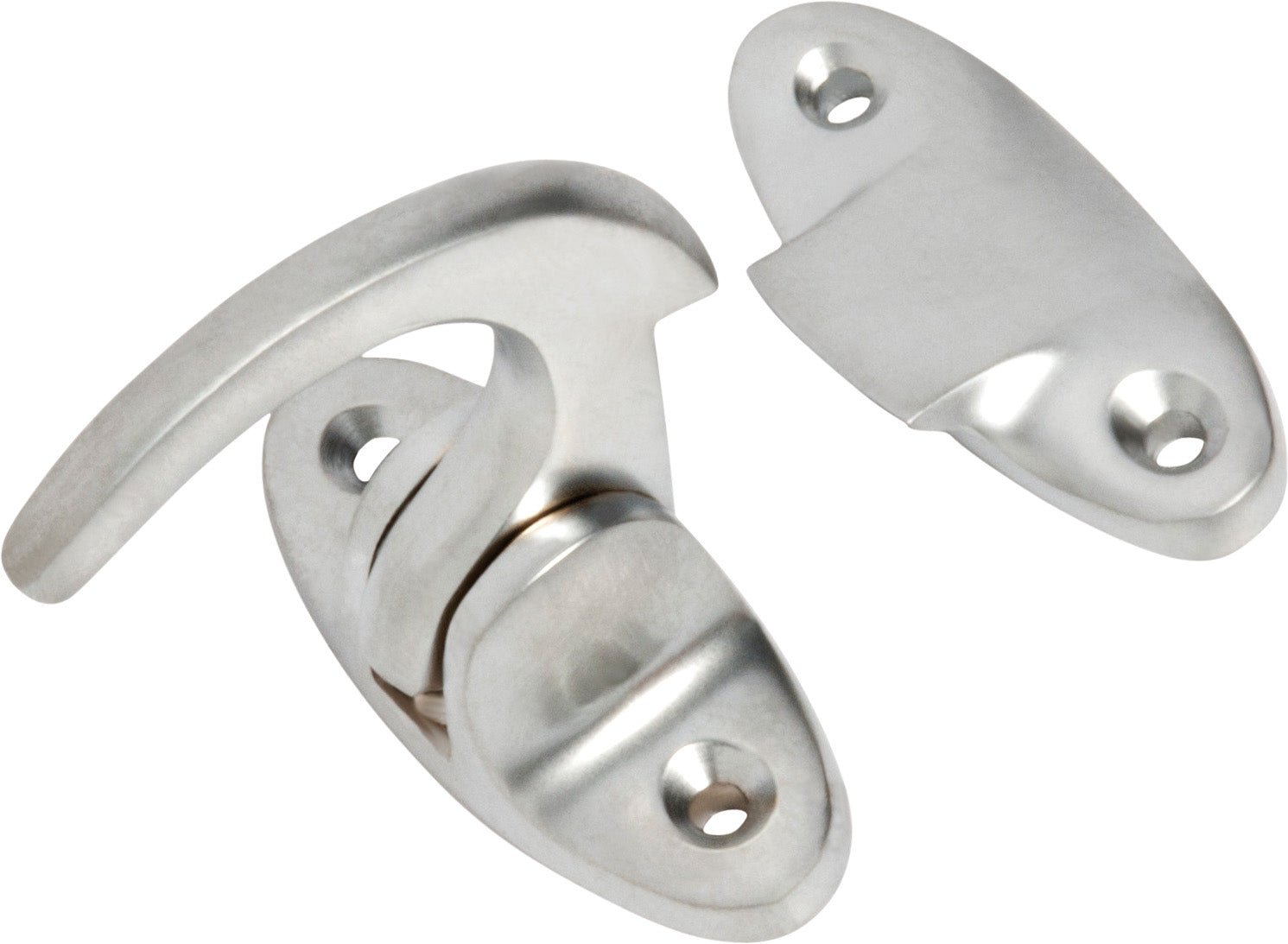 Spur Catch Satin Chrome H47xP46mm – Hardware & Panel Supplies