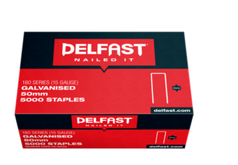 Delfast 15gauge Galvanised 180 Series Staples Box 10000. – Hardware ...