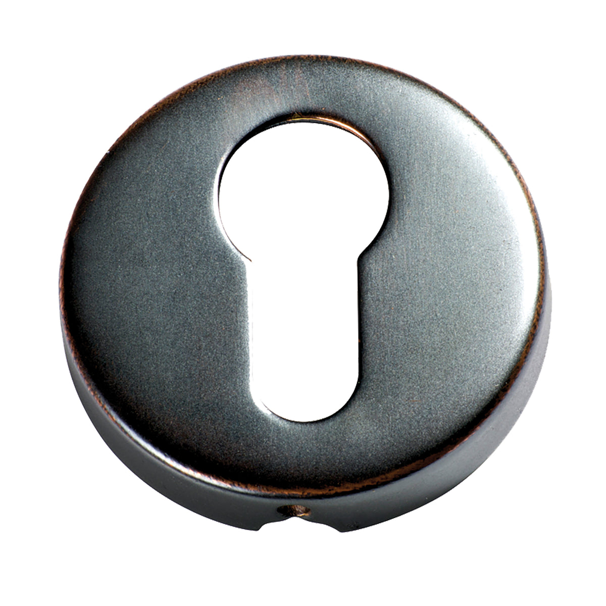 Escutcheon Sheet Brass Euro Antique Copper D50xP10mm – Hardware & Panel ...