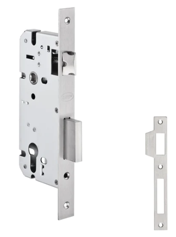 JNF Mortise Lock for European Cylinder ( 60mm - 85mm ) & ( 60mm - 72mm ...