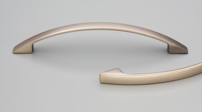 Kethy Bow Handle 128mm C to C Polished Chrome & Stainless Effect ...