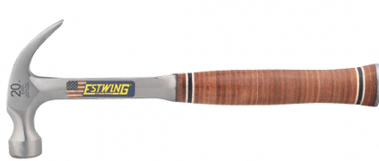 ESTWING-USA LEATHER GRIP CLAW HAMMER - 20oz (566g) – Hardware & Panel ...