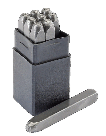 DRAPER-UK NUMBER PUNCH SET - 3mm,6mm – Hardware & Panel Supplies