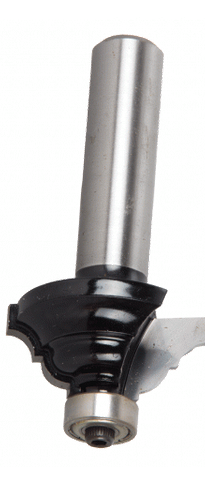 T-CUT CLASSICAL ROUTER BIT AVAILABLE IN 4 SIZES : 3.2mm,4.8m (1/4" sha ...