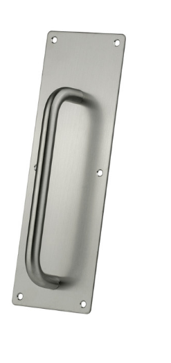 Sylvan Plain Pull Plate 100 x 300 x 1.8mm Stainless Steel – Hardware ...