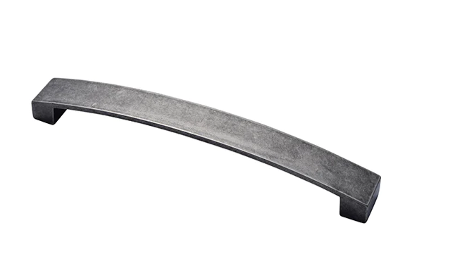 ELITE CONTEMPORARY BOW HANDLE HOLE CENTRE 160MM & 224MM ANTIQUE PEWTER ...