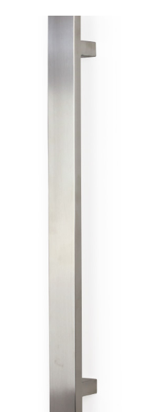 Sylvan Door Pull Rectangular Bar Pull 480mm BC 316 SS - Brushed Stainl ...