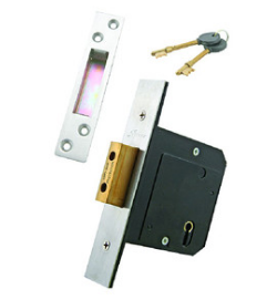 Sylvan 5 Lever Security Mortice Lock Keyed Alike 2.5" & 3" - Polished ...
