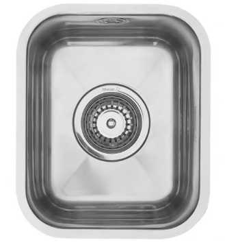 MERCER EC102 VOTO SINGLE BOWL TOP MOUNT WITH & WITHOUT OVERFLOW 304 ...