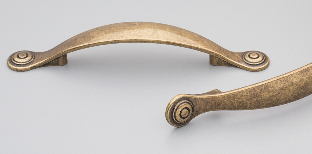 Kethy Hampton Handle Round 96mm Available In 4 Colours : Antique Brass ...