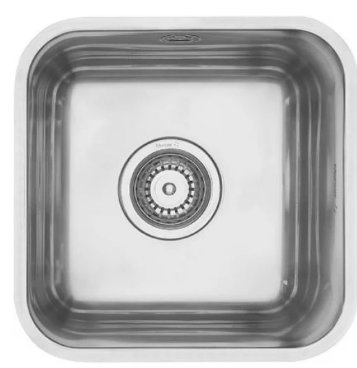 MERCER EC104 ARIA SINGLE BOWL TOP MOUNT WITH & WITHOUT OVERFLOW 304 ...