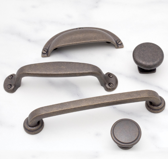 Kethy Lawley Curved Square D Handle 128mm Round Foot Handle C to C Ava ...