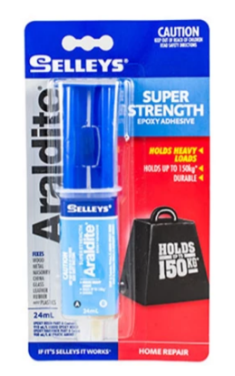 Selleys Araldite Super Strength 24ml,35ml,,200ml ( available in: 3 siz ...