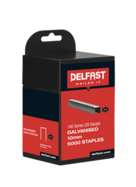 Delfast Galvanised 140 Series Staples Pack Available in 4 sizes : 6mm ...
