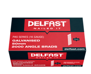 Delfast 16gauge Galvanised PAS Angle Brads - Box 2000. – Hardware ...