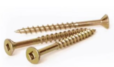 Screws Square Drive Wood Screws Yellow Zinc Pack of 5000 – Hardware ...
