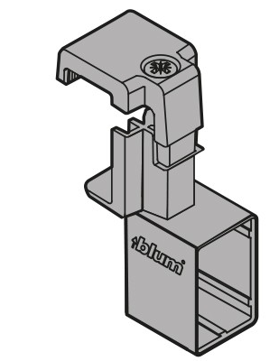 Blum ORGA-LINE Cross Gallery Rail Connector antaro (For B-160mm,C-196m ...