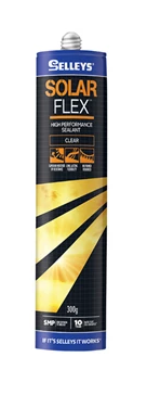 Selleys Solar Flex Clear 300g - priced per unit Minimum order 6 units ...
