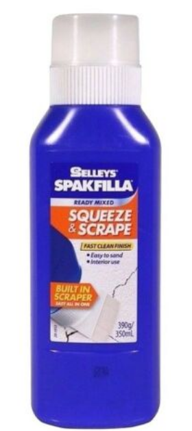 Selleys Spakfilla Squeeze & Scrape 390g - priced per unit Minimum orde ...